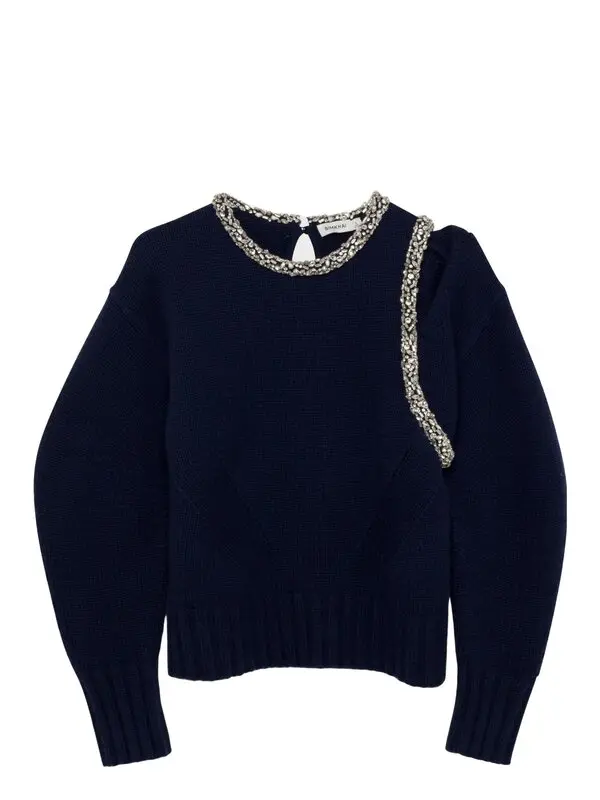 Simkhai Monroe Sweater - Midnight Blue