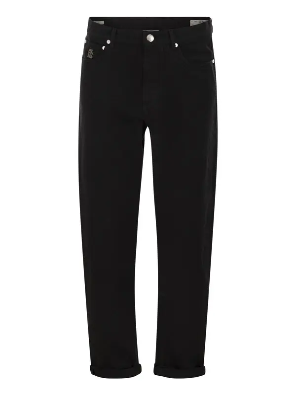 Brunello Cucinelli Five-pocket Jeans - Black