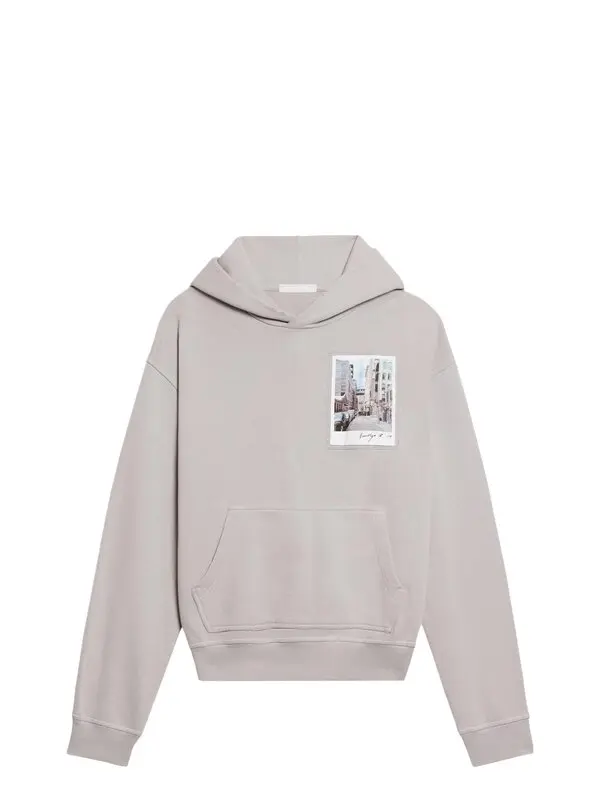 Helmut Lang Postcard Hoodie - Grey