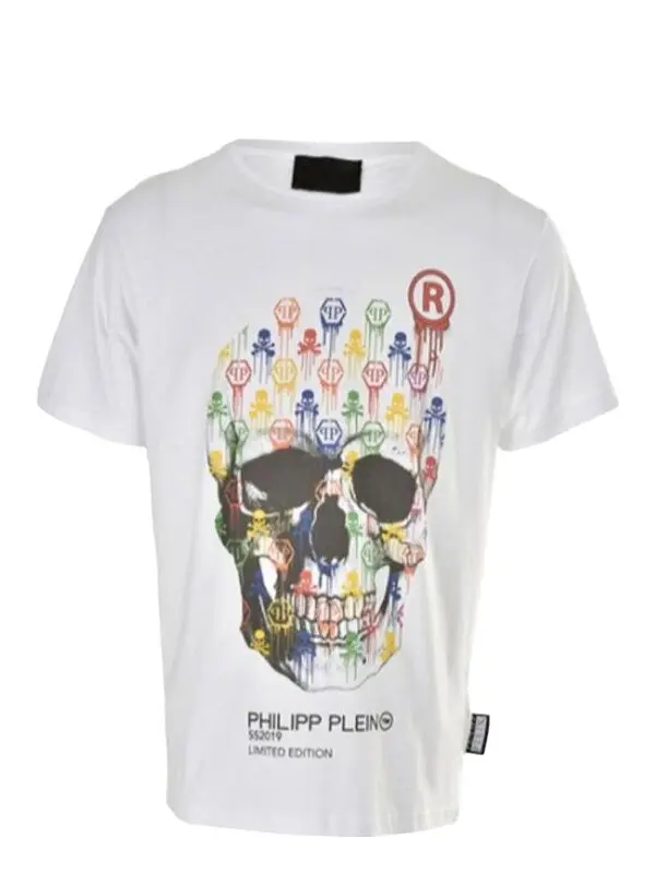 Philipp Plein Printed T-shirt - White