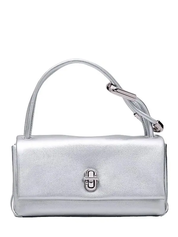 Marc Jacobs Metallic Mini Dual Bag - Silver