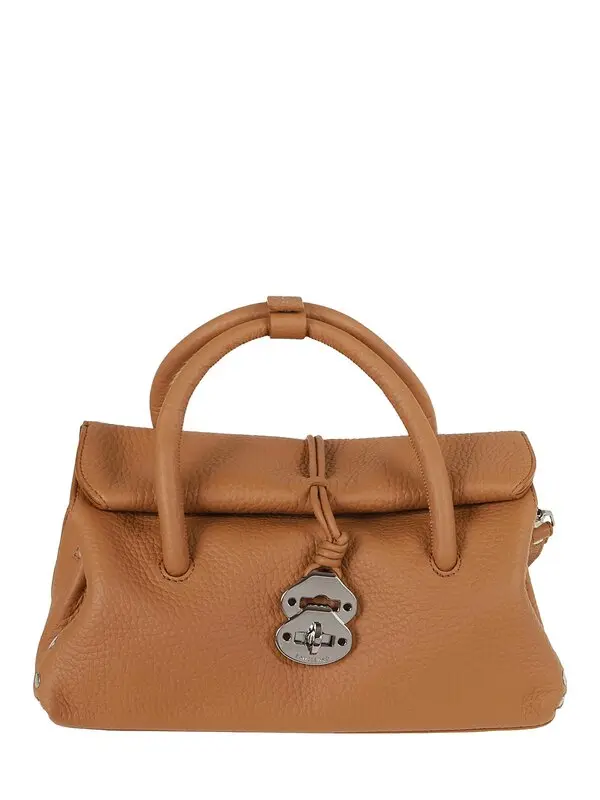 ZANELLATO Small Top Handle Bag - Brown