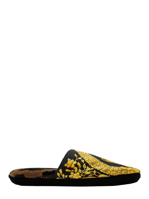 Versace Open-toe Slippers - Chestnut Golden
