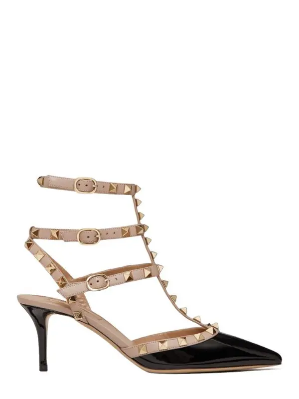 Valentino Garavani Rockstud Caged Stiletto Pumps - Black