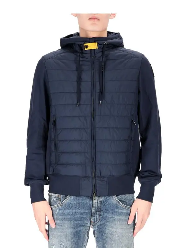 PARAJUMPERS Long Sleeve Hooded Casual Jacket - Black