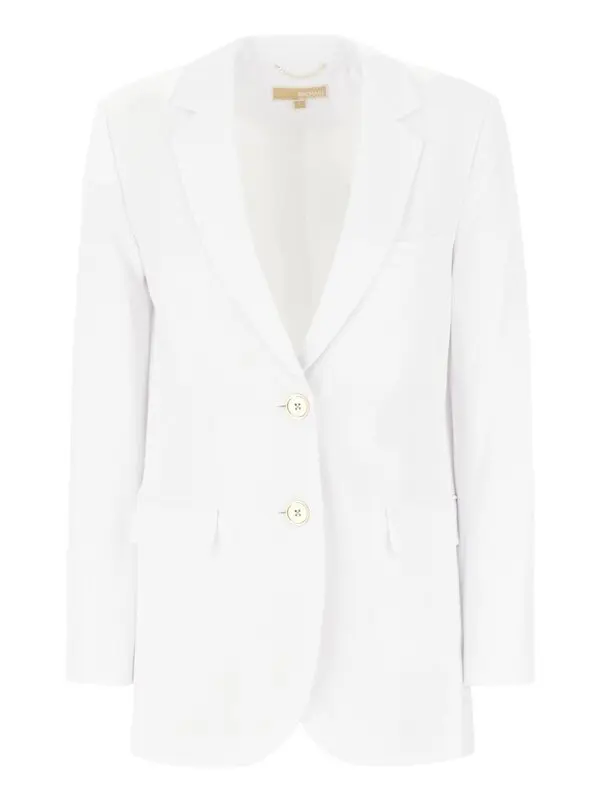 Michael Kors Single-breasted Jacket - White