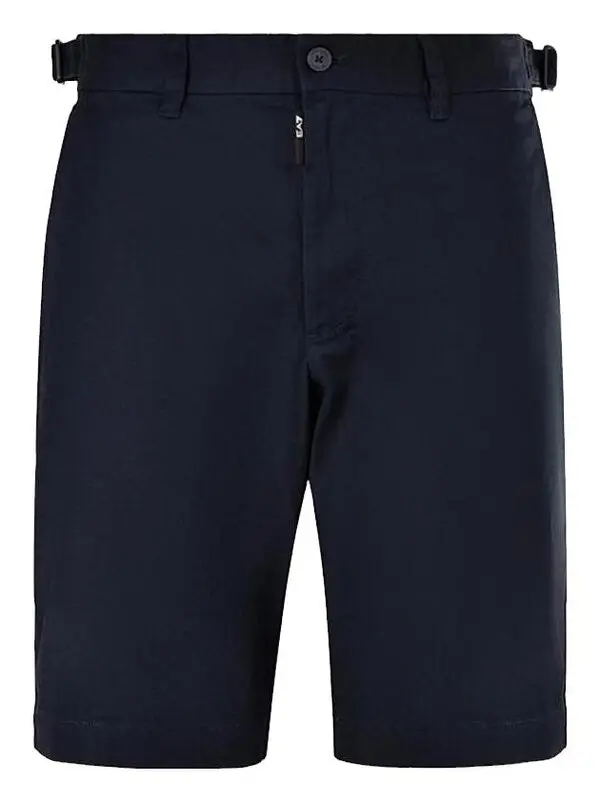Emporio Armani Logo Detail Shorts - Blue