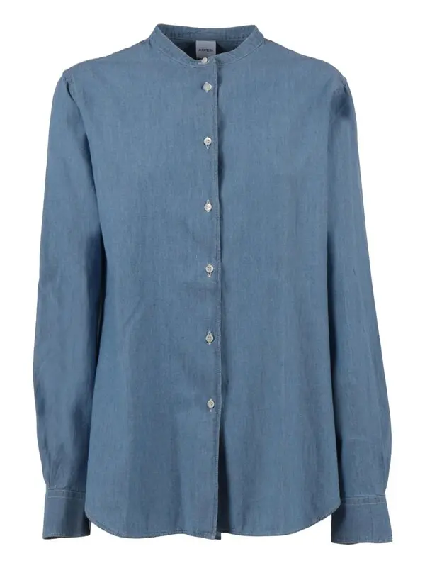Aspesi Japanese Chambray Shirt - Blue