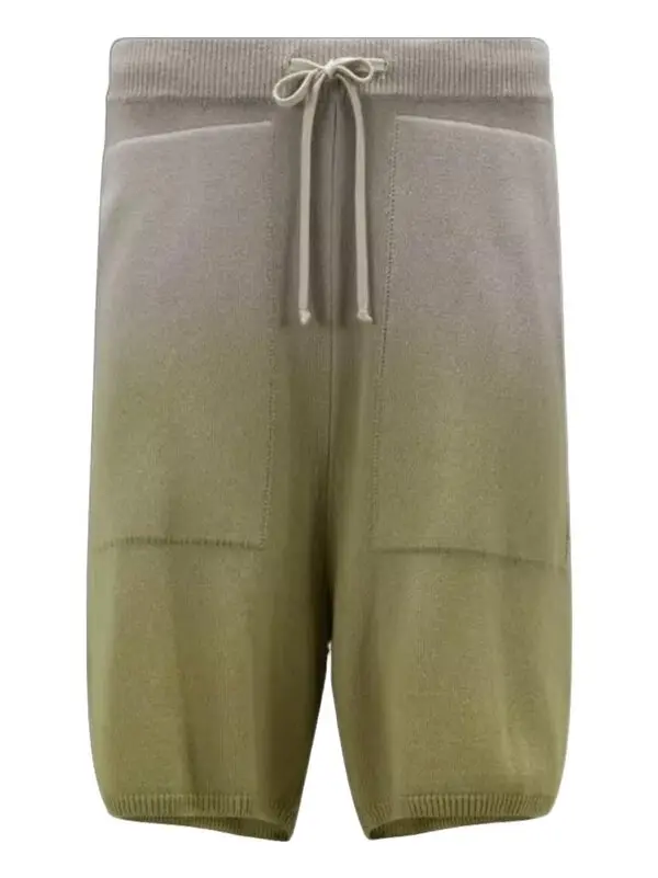 Moncler Cashmere Bermuda Shorts - Gray