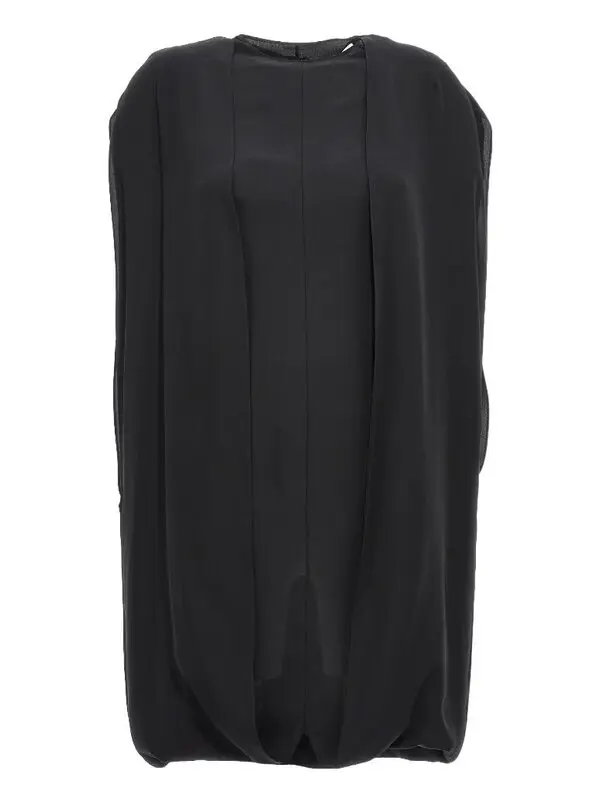THE ROW Pebble Back-zip Sleeveless Top - Black