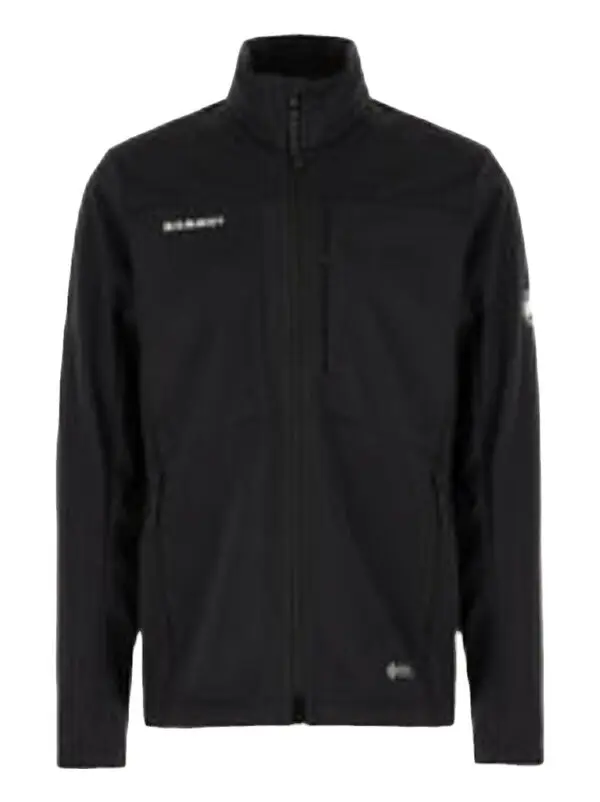 MAMMUT Long Sleeve Zip-up Jacket - Black