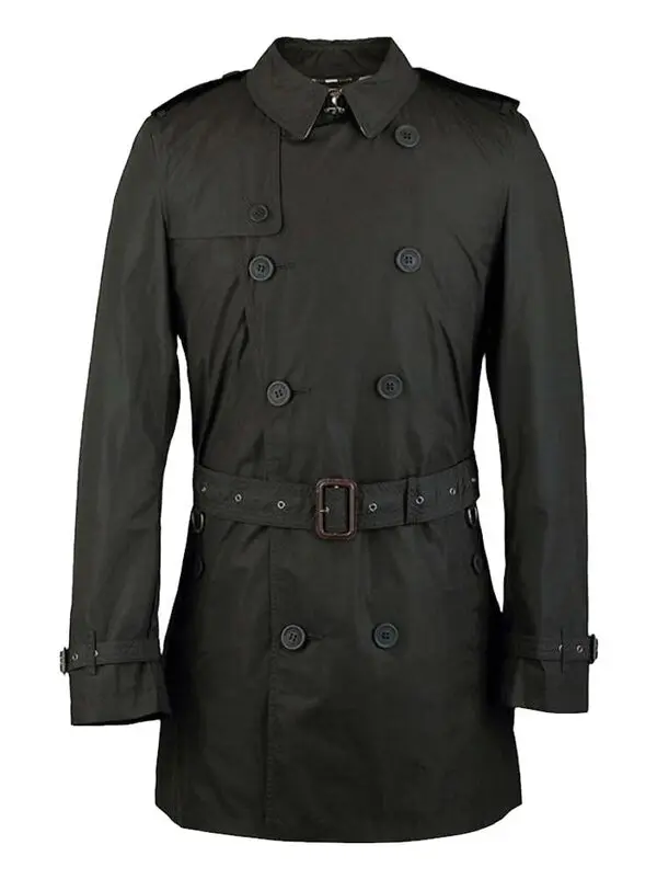 Burberry Double-breasted Trench Coat - Black