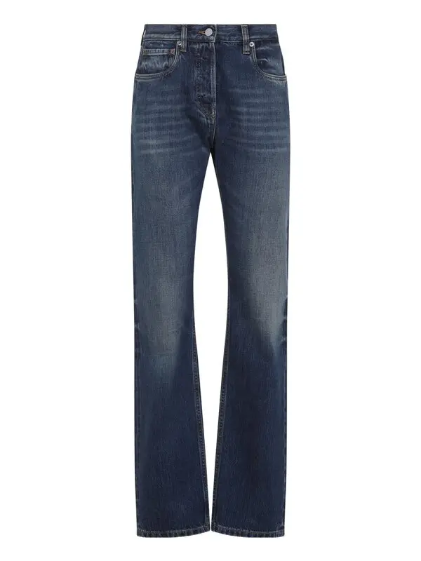 Prada Low-rise Tapered-leg Jeans - Ls