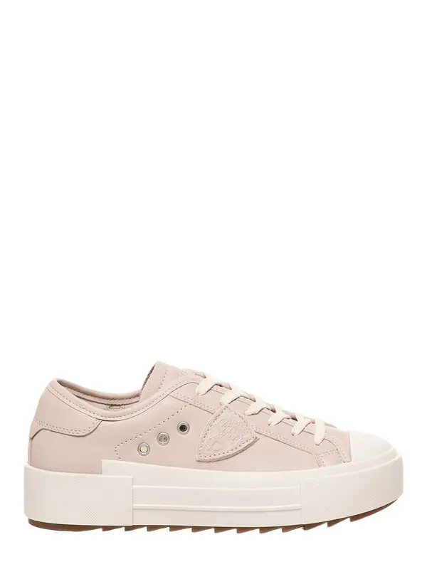 Philippe Model Haute Tennis Sneakers - Nude