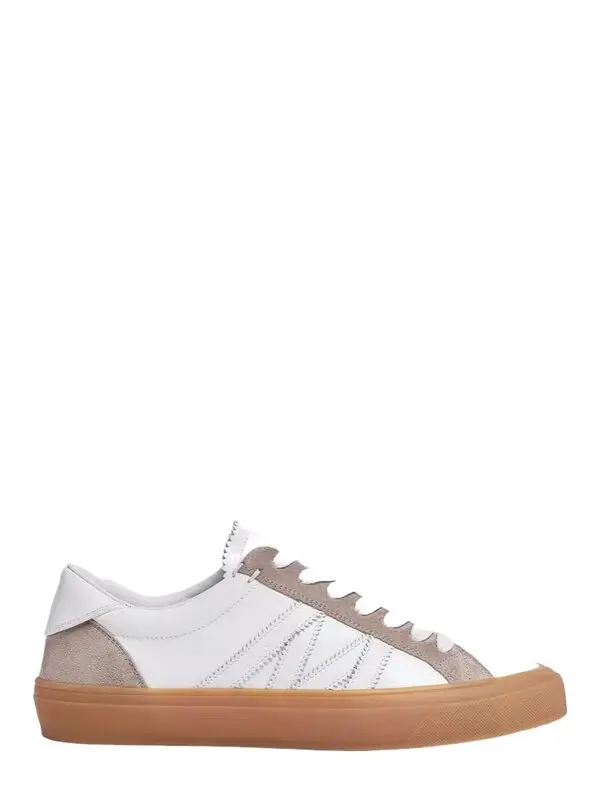 Moncler Monaco M Trainers - Optical White