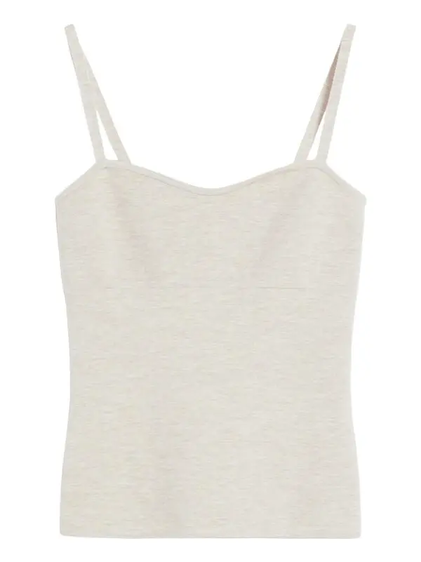 Max Mara Spaghetti Strap Tank Top - White