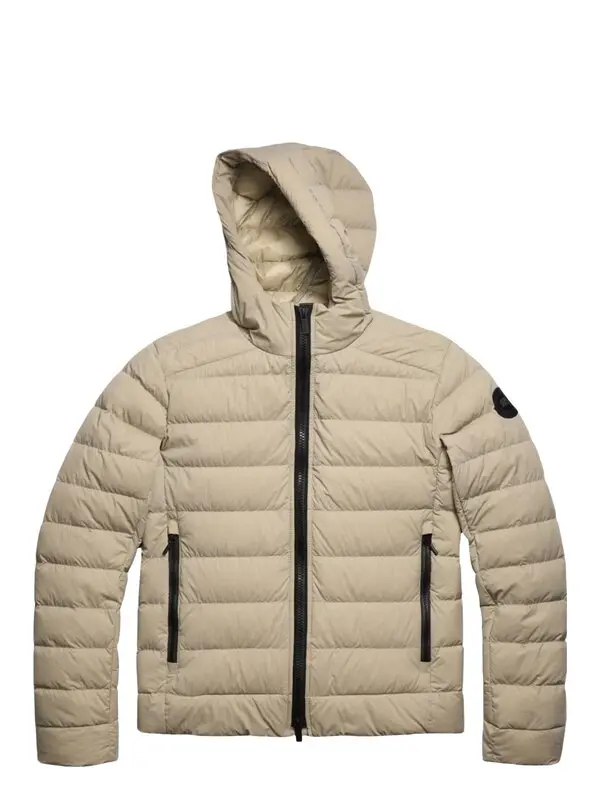 Canada Goose Crofton Hooded Down Jacket - Limestone