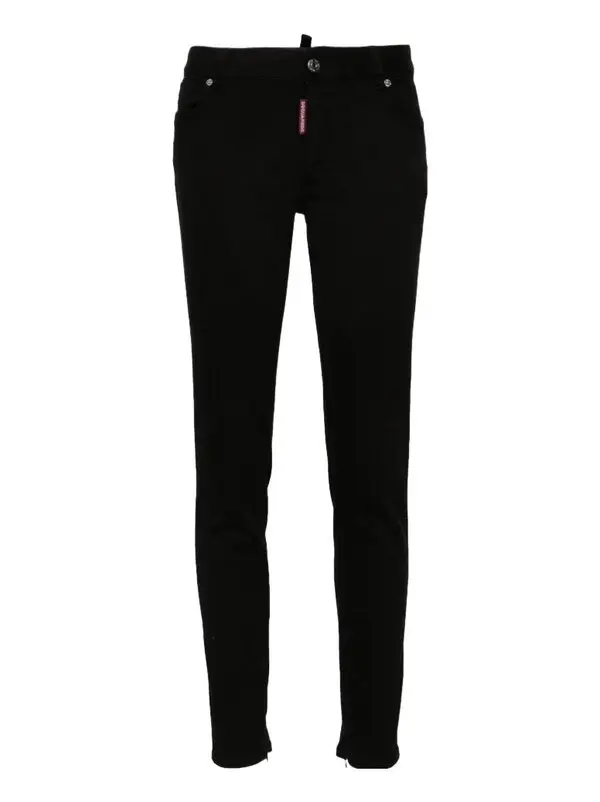 Dsquared2 Low-rise Skinny Jeans - Black