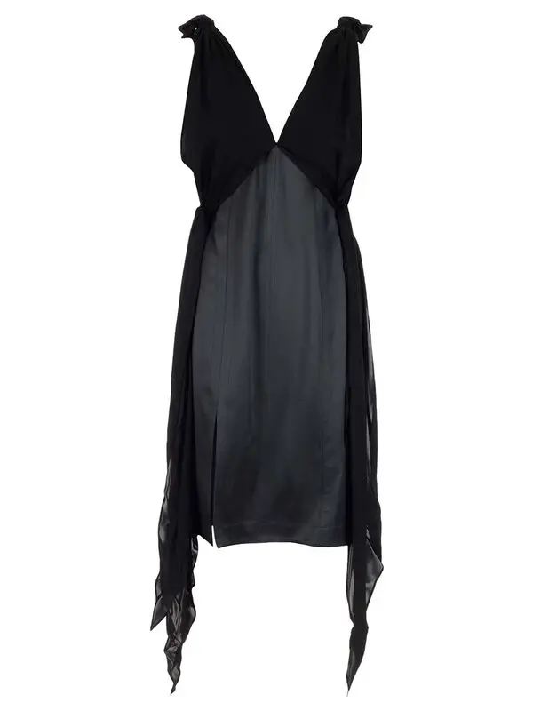 Bottega Veneta Sleeveless Midi Dress - Black