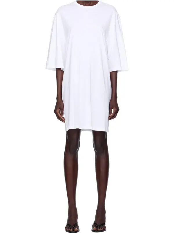 TOTEME Relaxed T-shirt Dress - White