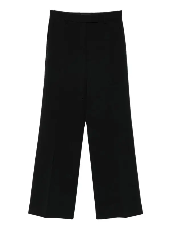 Seventy Wide-leg Tailored Trousers - Black