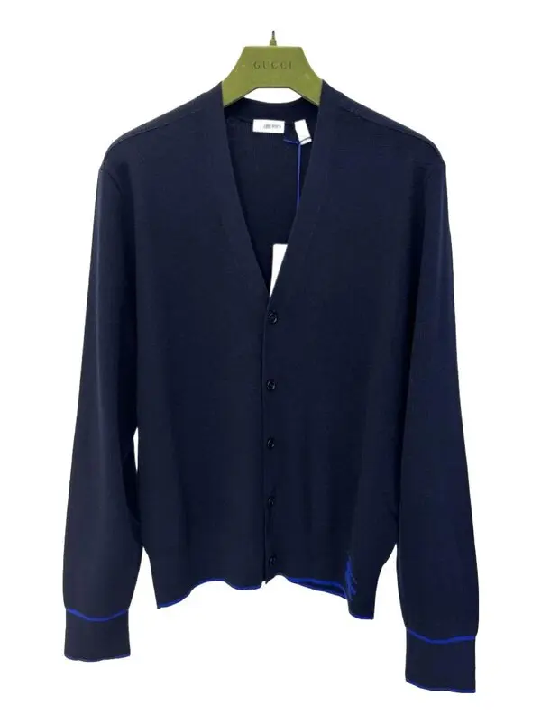 Burberry Long-sleeved Cardigan - Black