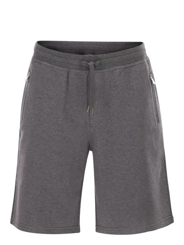 Brunello Cucinelli Elasticated Drawstring Shorts - Black