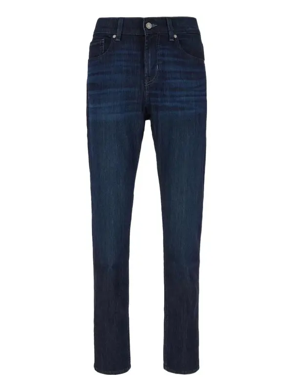 7 For All Mankind Dark Wash Jeans - Black