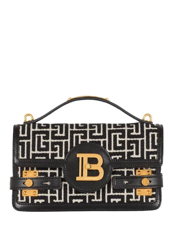 Balmain B-buzz Shoulder 24 Bag - Black