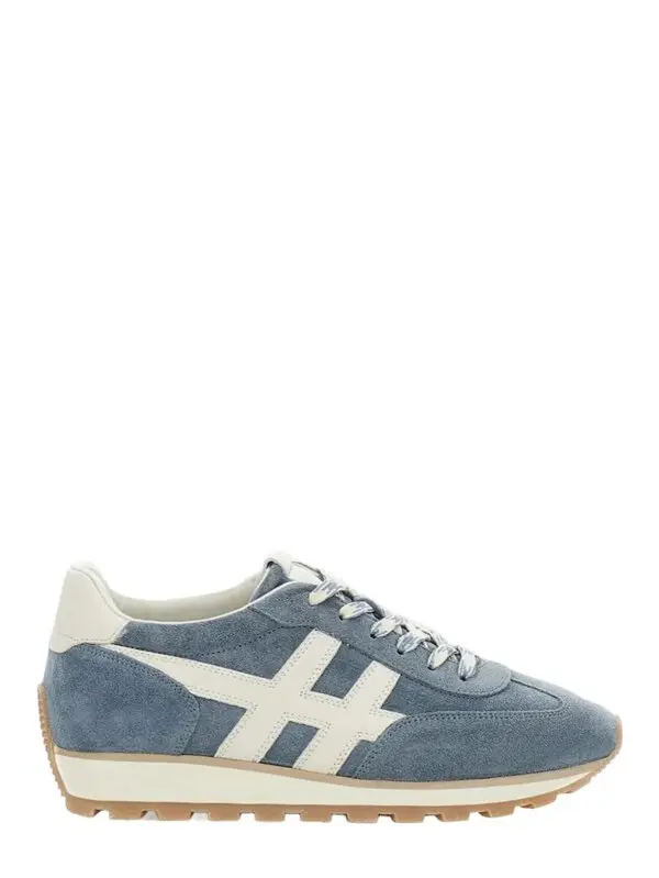 Hogan 86er" Detailed Lace-up Sneakers - White