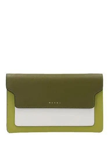Marni Compact Trunk Crossbody Bag - Green