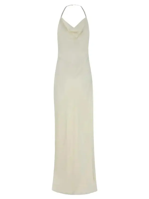 Stella McCartney Halterneck Maxi Dress - Nude