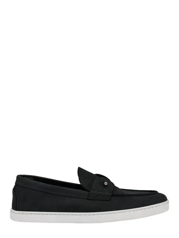 CHRISTIAN LOUBOUTIN Chambeliboat Slip-on Loafers - Black