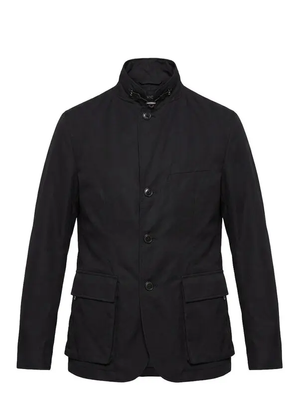 Gucci Logo Casual Jacket - Black