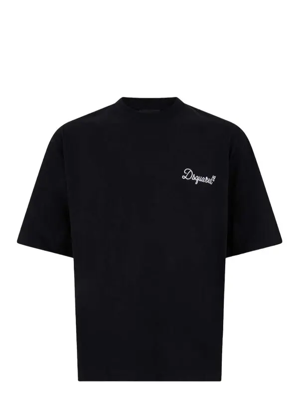 Dsquared2 Logo Loose Fit T-shirt - Black