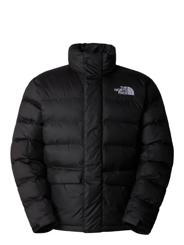 The North Face Logo Detailed High-neck Parka - Black