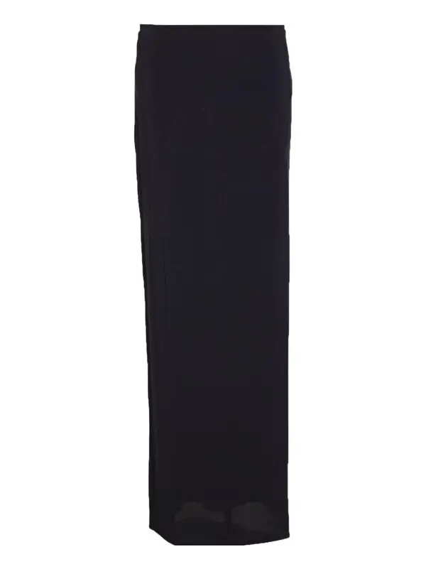 JEAN PAUL GAULTIER Straight Pleated Skirt - Black