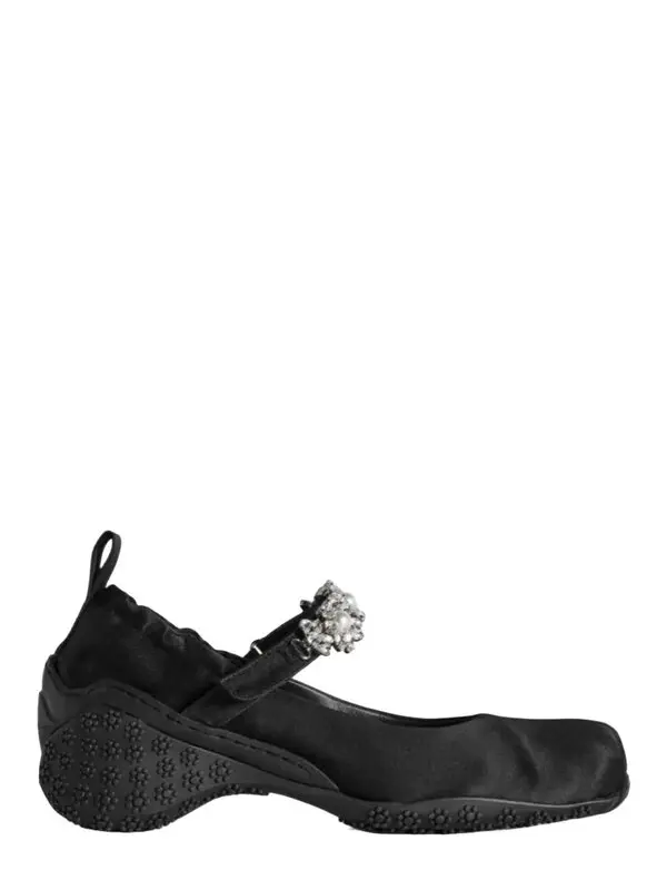 Simone Rocha Ballet Turbo Embellished Low-tops - Black
