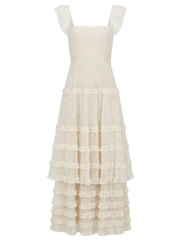 Dior Lace Dress - Gray