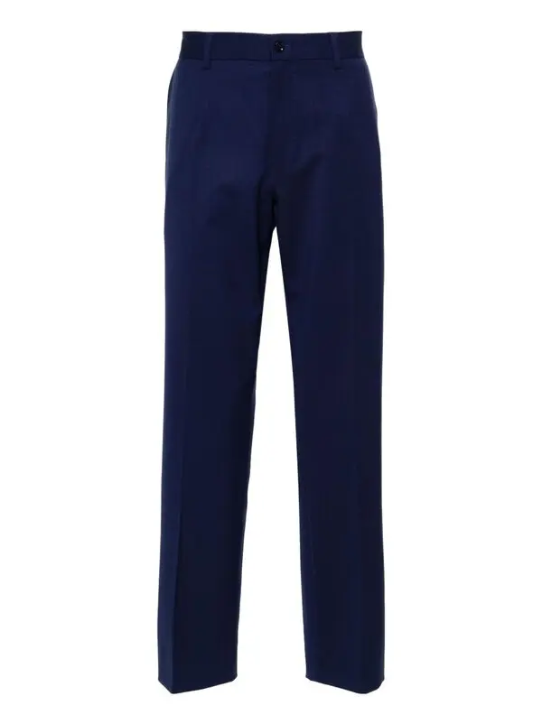 Dolce & Gabbana Tailored Straight Leg Pants - Black