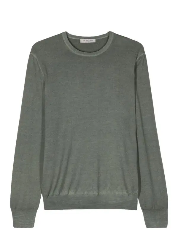 D'ANIELLO Fine-knit Jumper - Gray