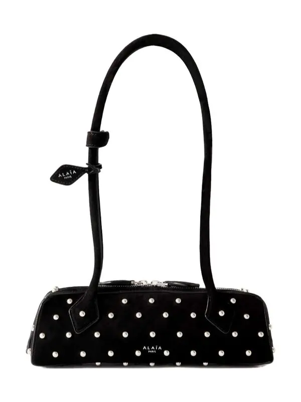 Alaïa Small Teckel Shoulder Bag - Black