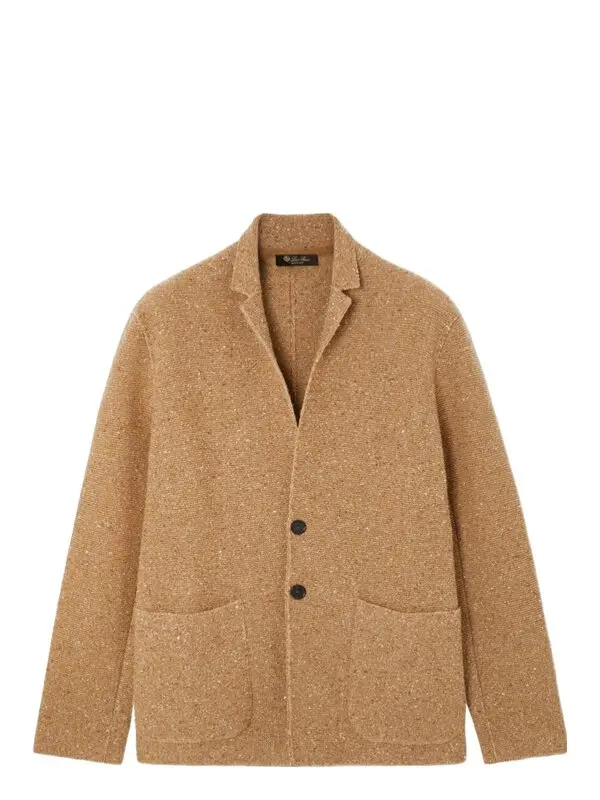 Loro Piana Cernobbio V-neck Jacket - Apple Mustard