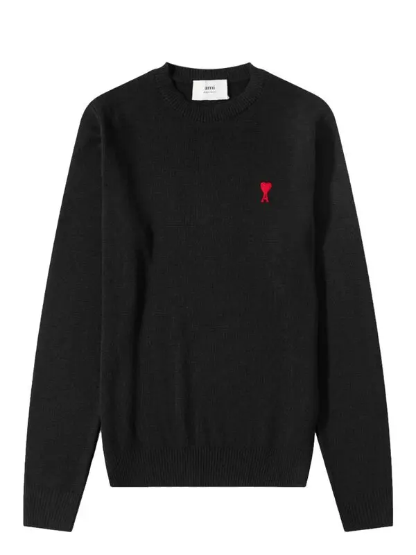 Ami De Coeur Crewneck Jumper - Black