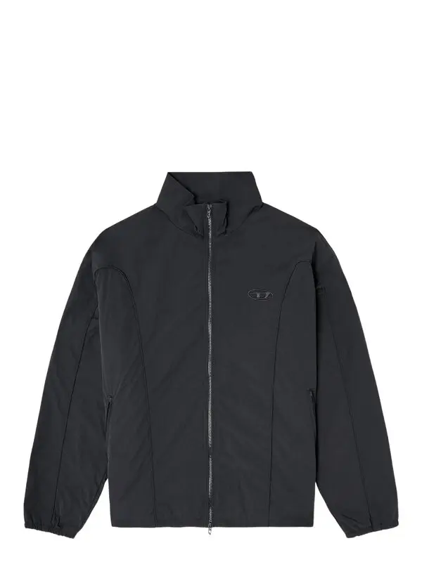 DIESEL® J-five-wrd-akad Crinkled Jacket - Black