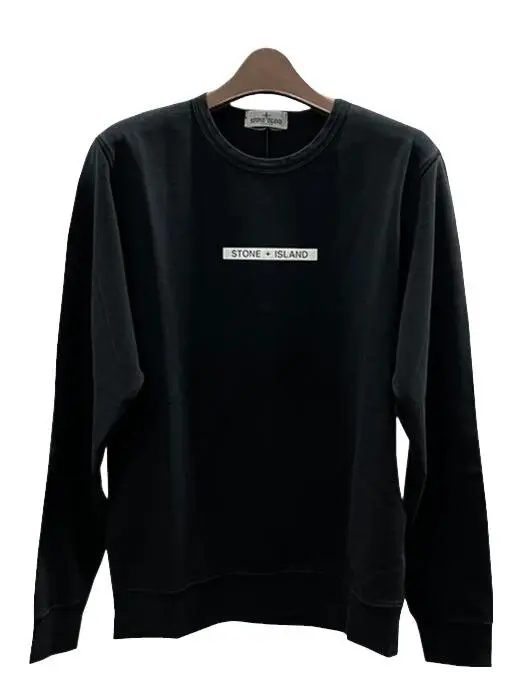 Stone Island Long-sleeved Crewneck Sweater - Black