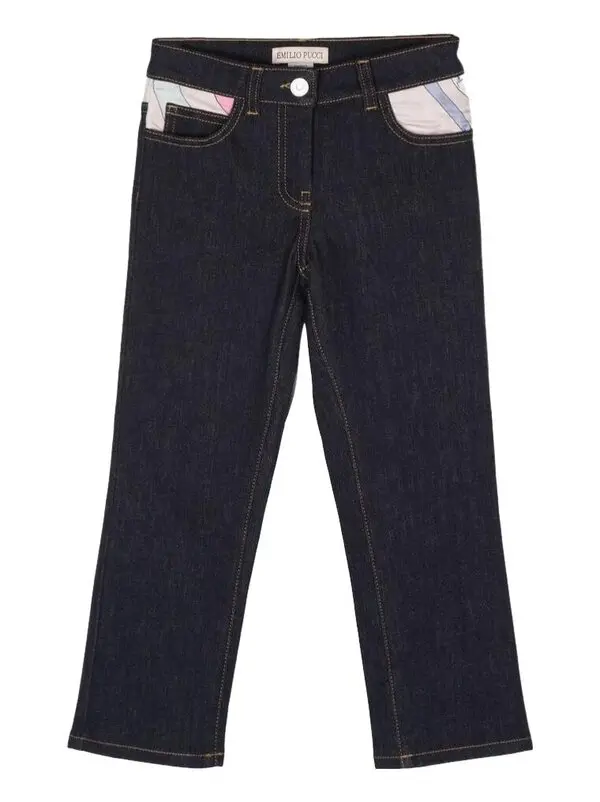 Emilio Pucci Belt Loop Jeans - Black