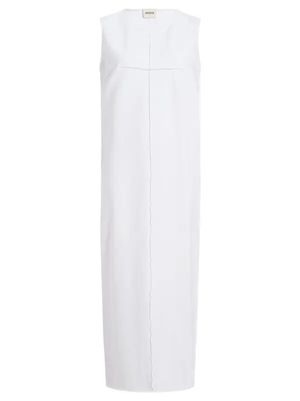 Khaite Hal Dress - White