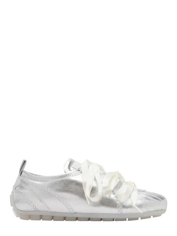 Simone Rocha Ballerina Grip Low-top Sneakers - Silver