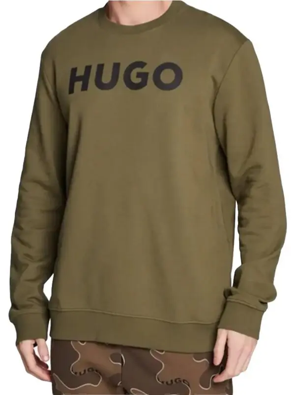 Hugo Boss Logo-print Sweatshirt - Green